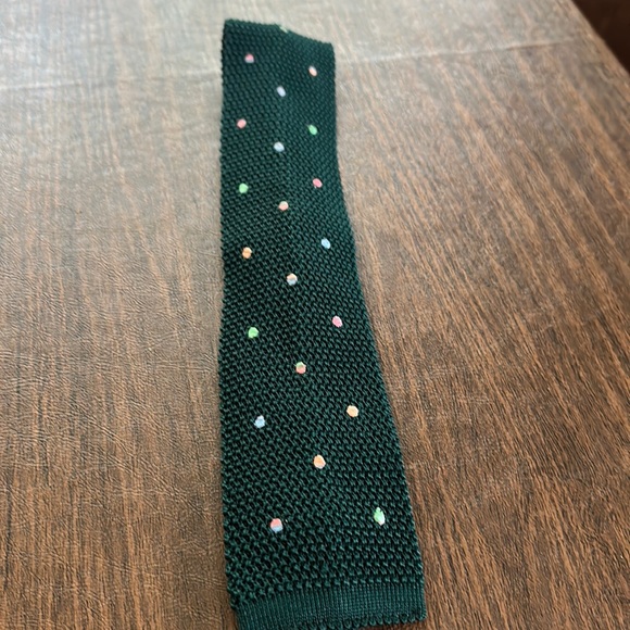 Paul Stuart | Accessories | Paul Stuart Italian Silk Knit Tie Green ...